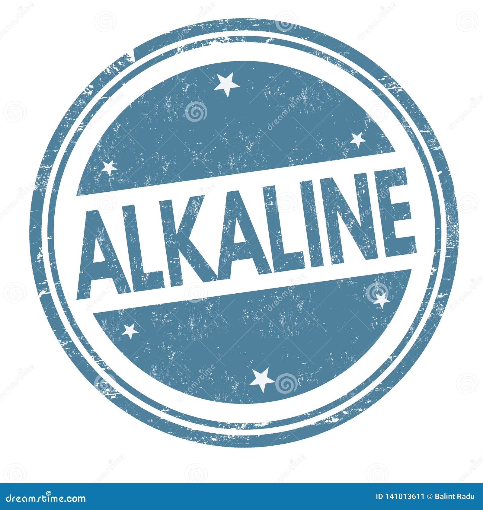 Alkaline sign or stamp stock vector. Illustration of food - 141013611