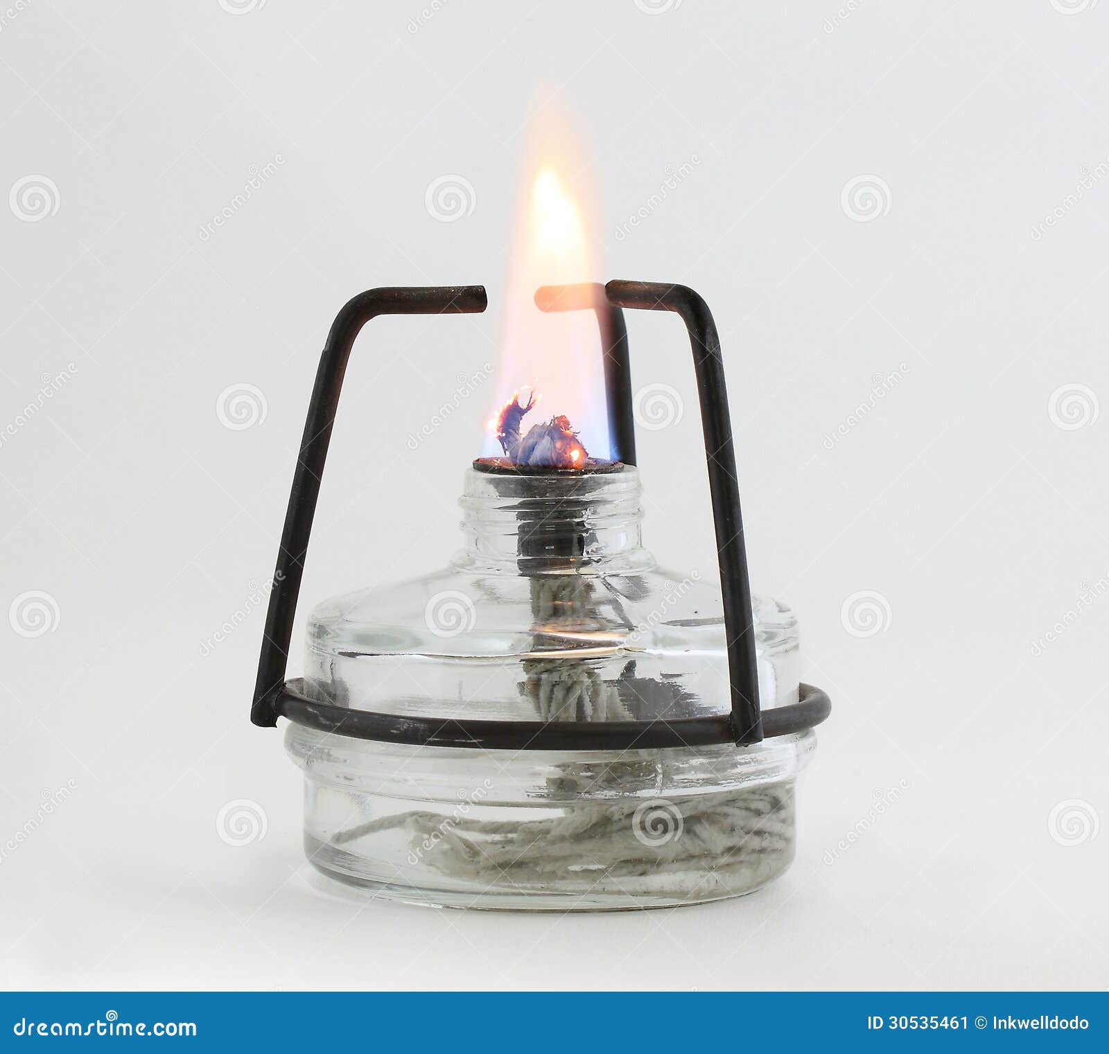 Alkohol-Brenner stockbild. Bild von wissenschaft, gelb - 30535461