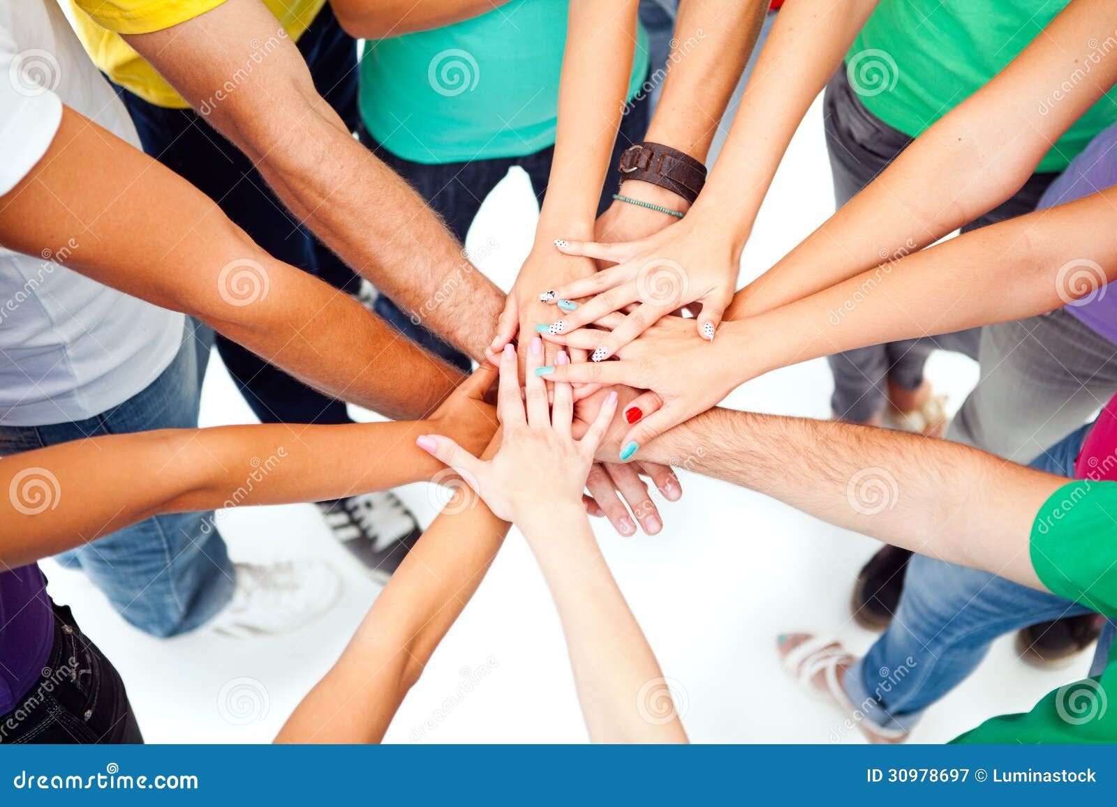 All As One stock image. Image of support, standing, person - 30978697