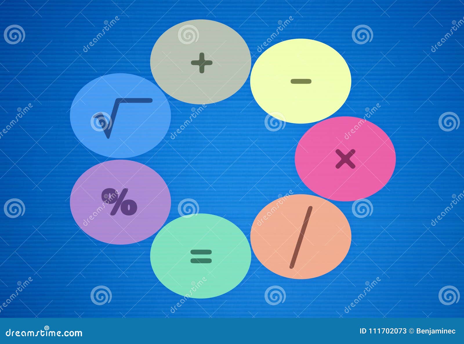 Basic math operators stock illustration. Illustration of essential ... Basic math operators stock illustration. Illustration of essential ...