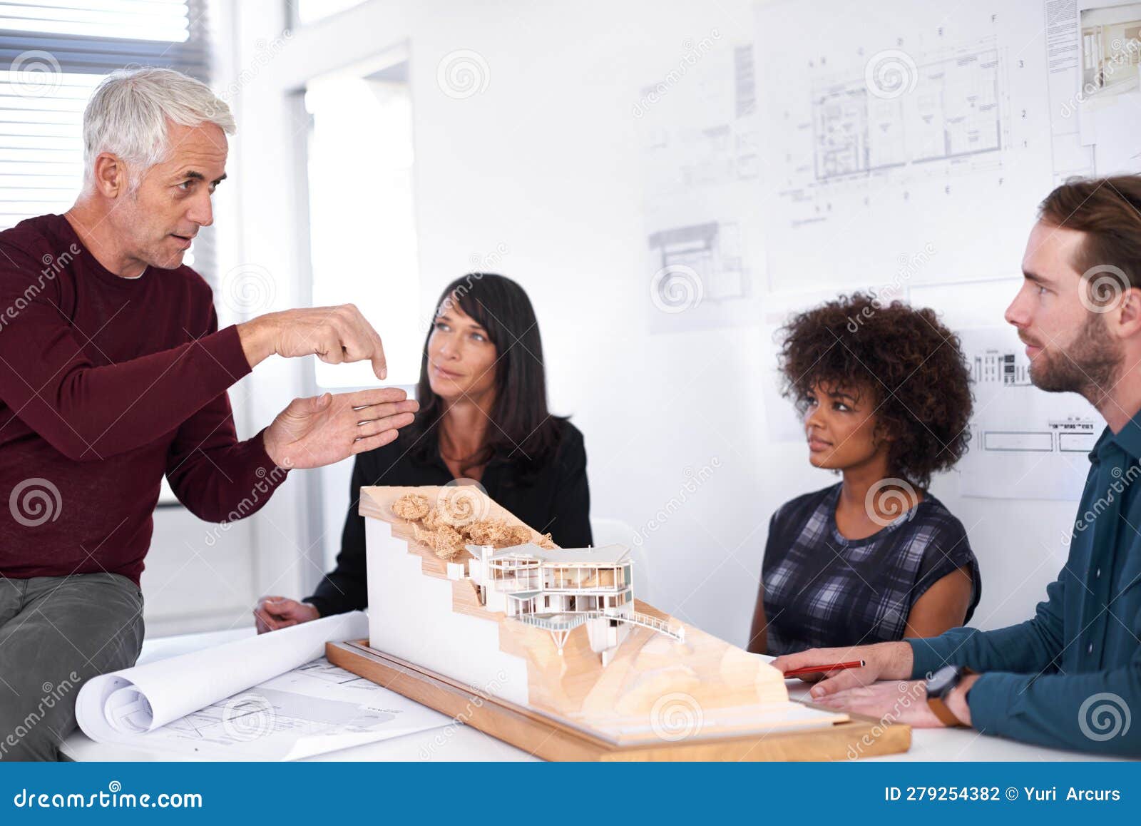 All Big Projects Start Small. a Group of Architects Working Together on ...