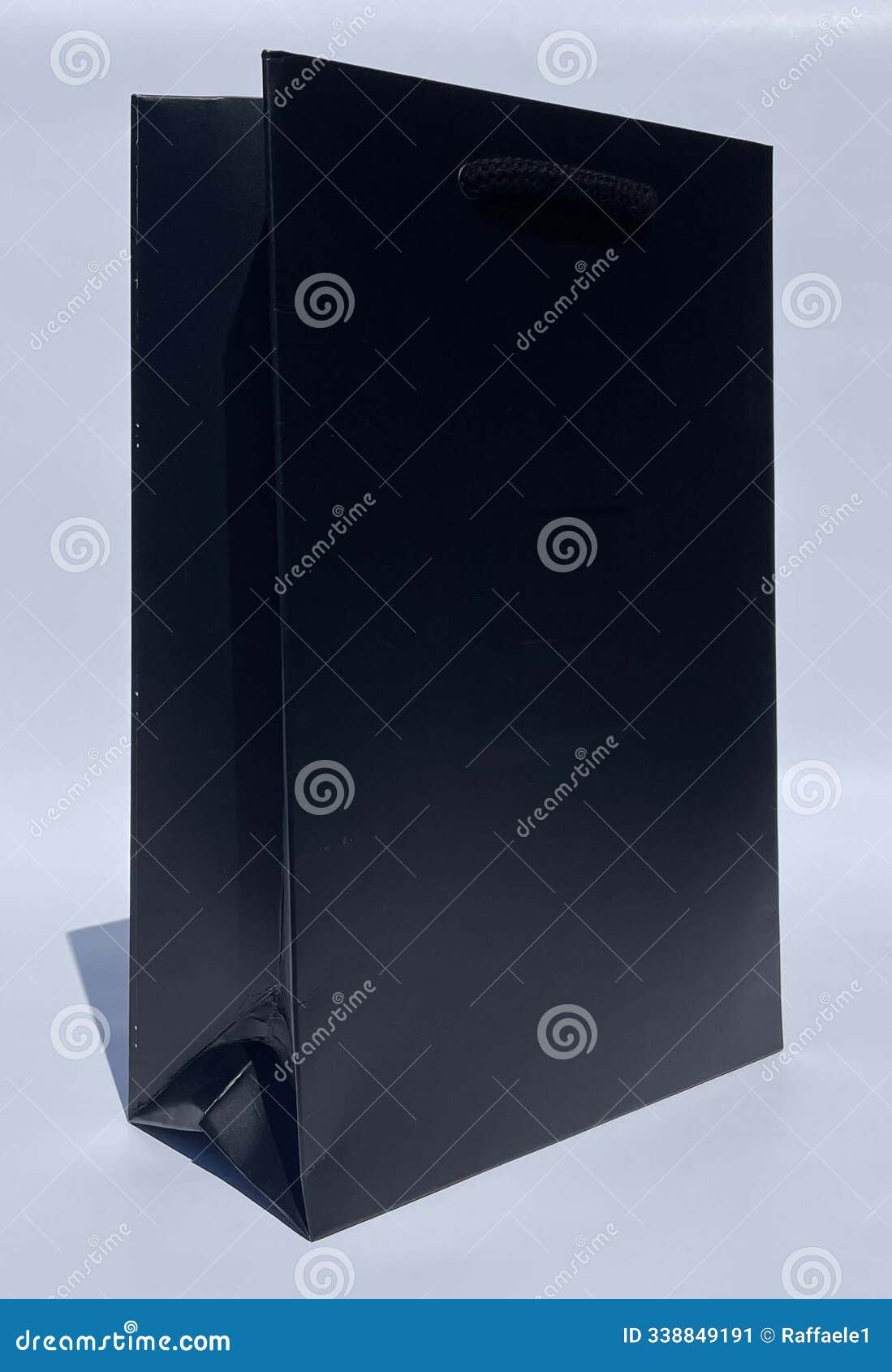 Paper Bag for Luxury Shops and Boutiques Stock Image - Image of hand ...