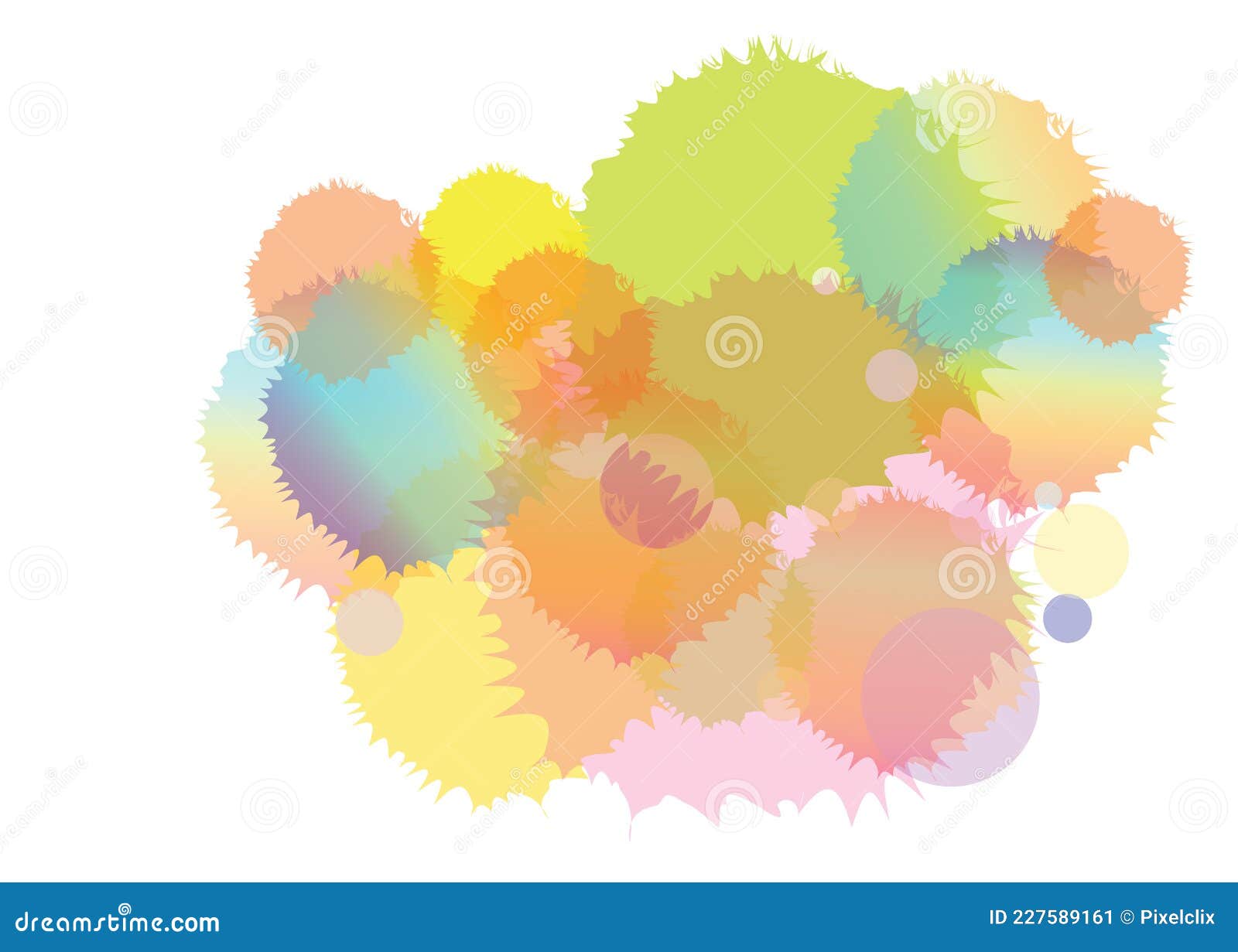 All Colors Ink Splash Effect. Stock Vector - Illustration of splas ...