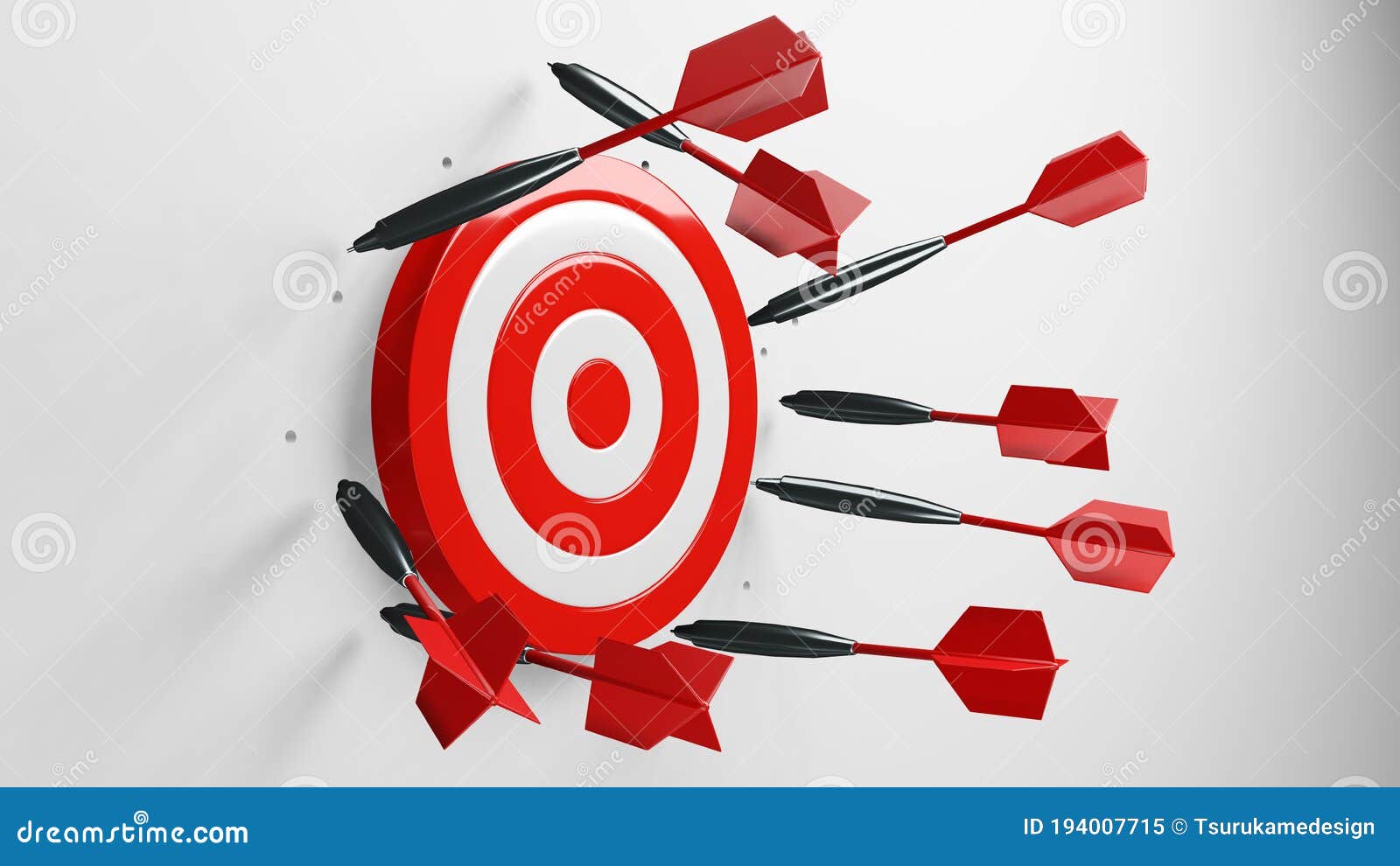 Dart Missed Its Target Royalty-Free Stock Image | CartoonDealer.com ...