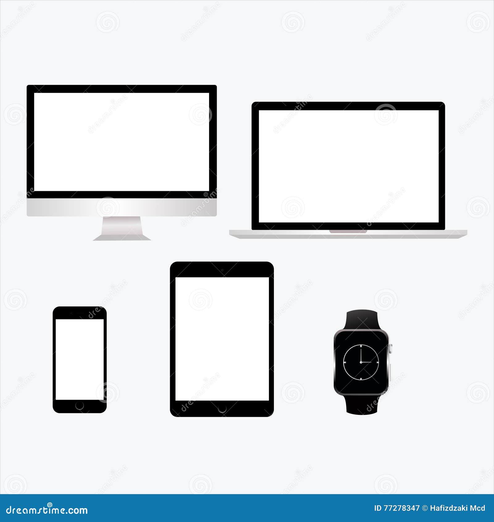 All Device Vector stock vector. Illustration of design - 77278347