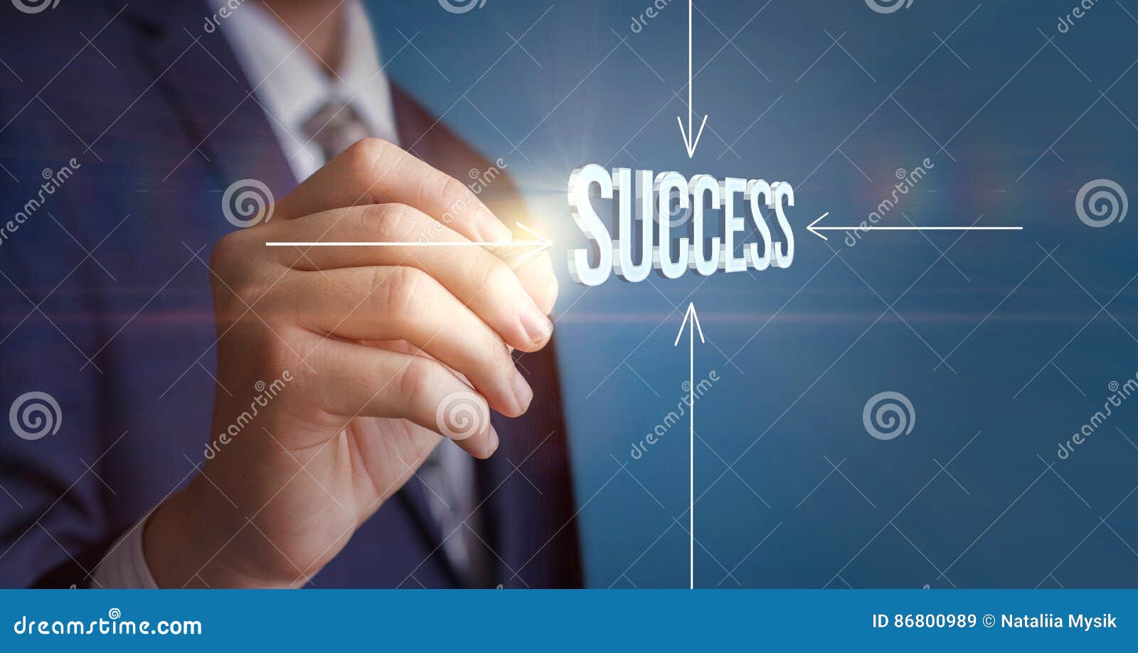 All the Direction To Success. Stock Image - Image of bulb, lamp: 86800989