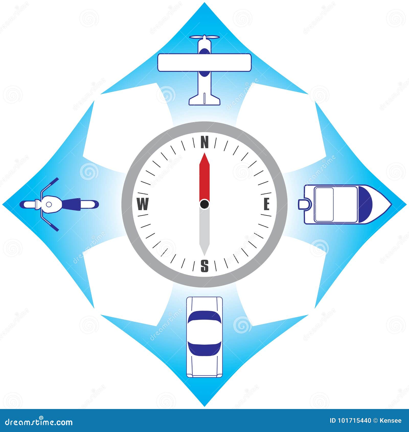 All Directions stock vector. Illustration of motor, flying - 101715440