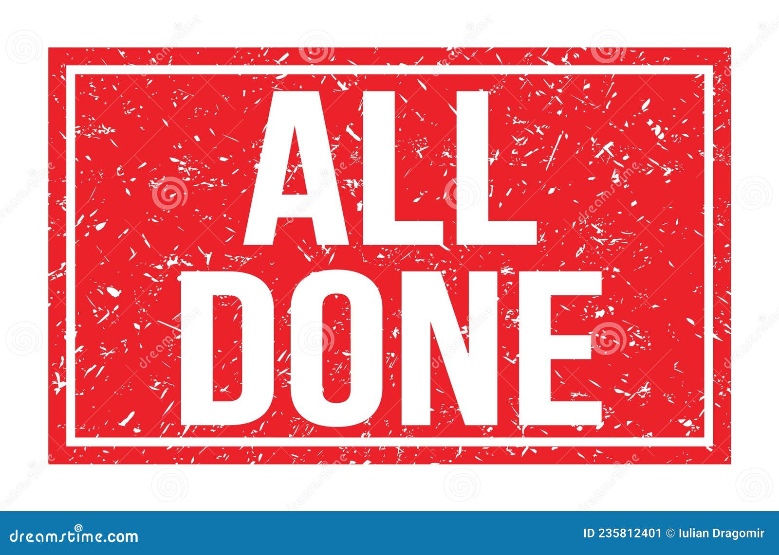 Almost Done Words Puzzle Incomplete Nearly Finished Goal Stock Photo ...