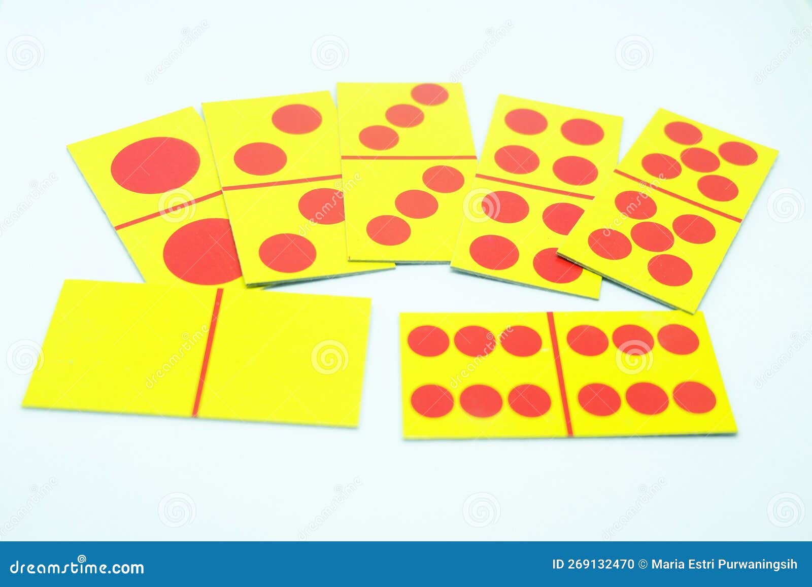 All Double Cards or Twin Cards in Domino Cards Stock Photo - Image of ...