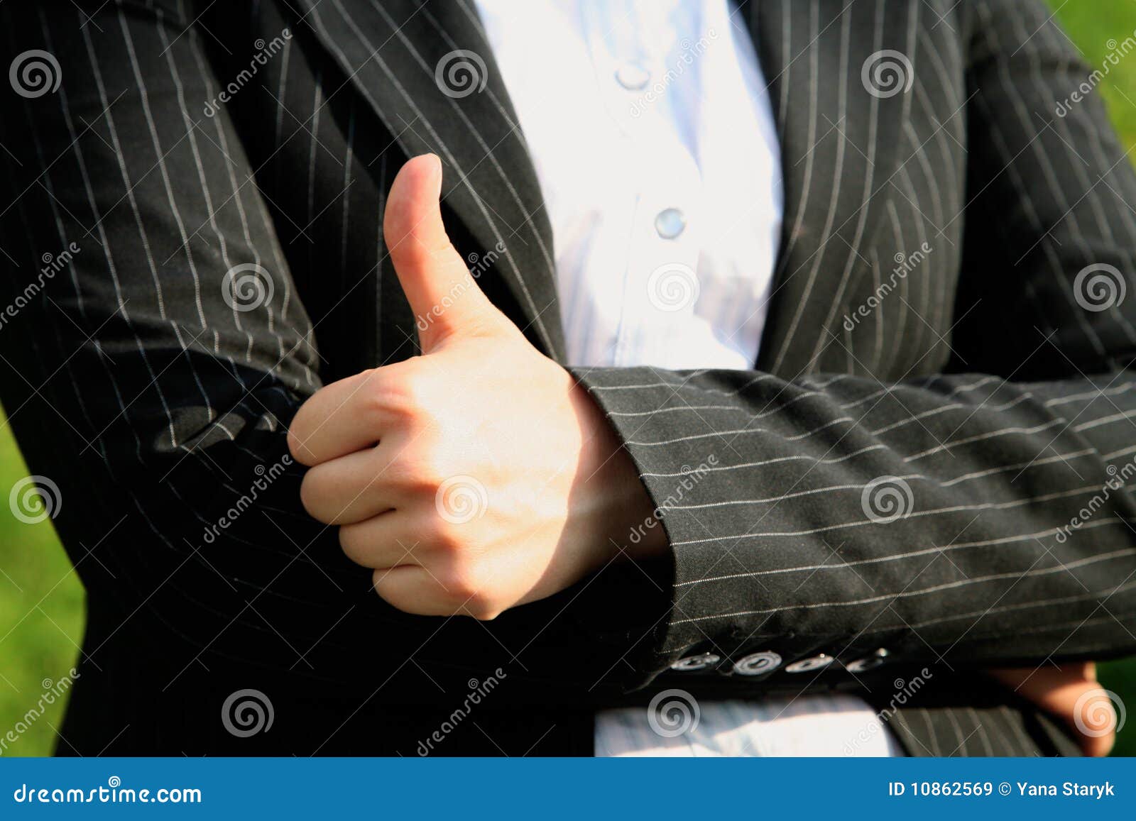 All is excellent stock image. Image of business, hand - 10862569