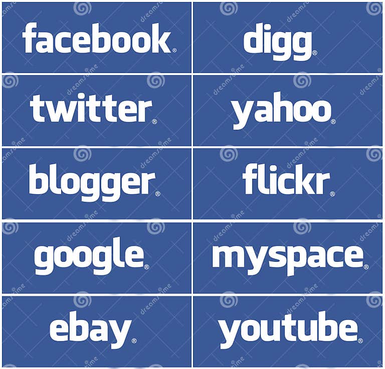 All facebook editorial photography. Illustration of digg - 26181212