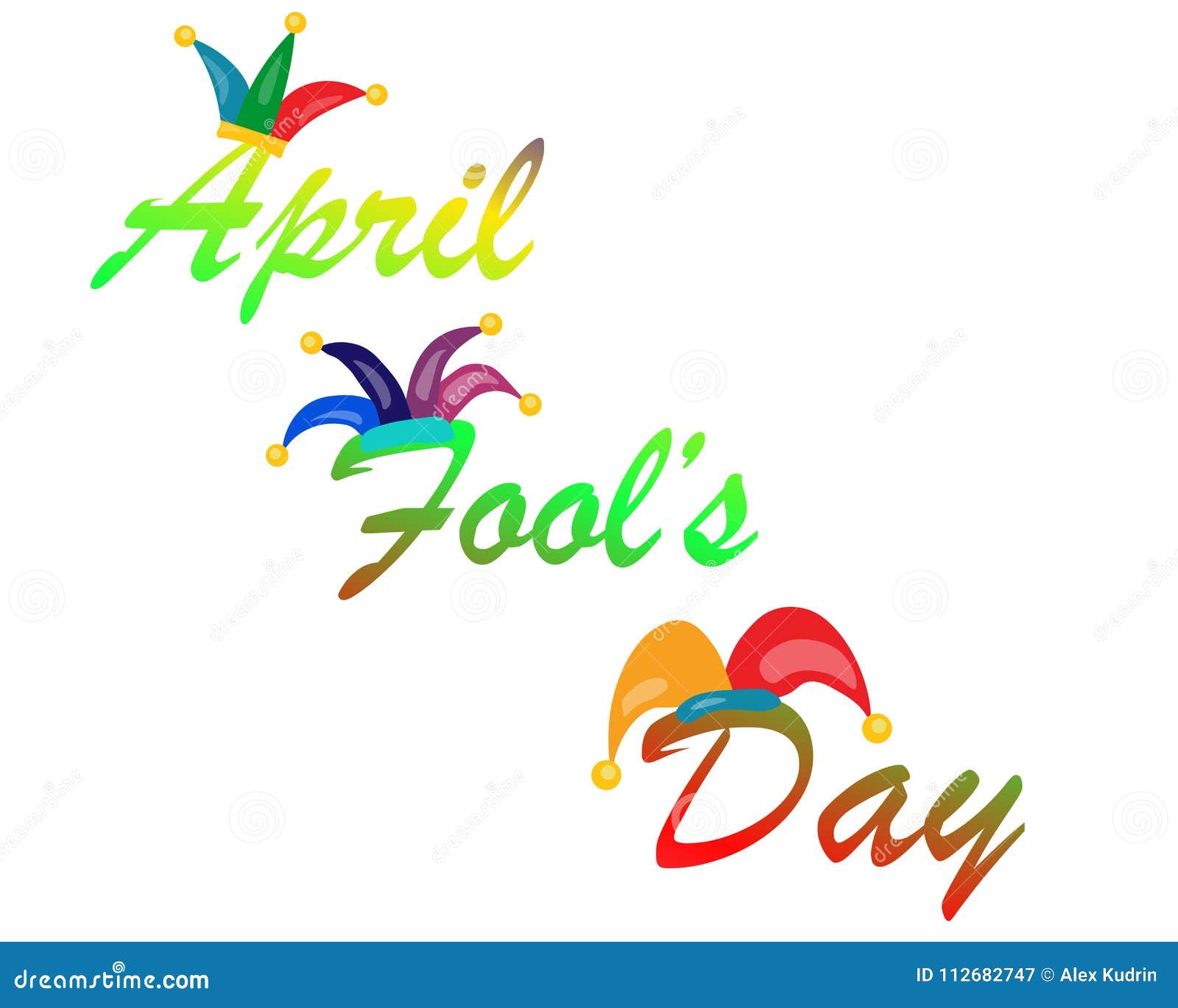 All Fools Day without Background Stock Vector - Illustration of ...