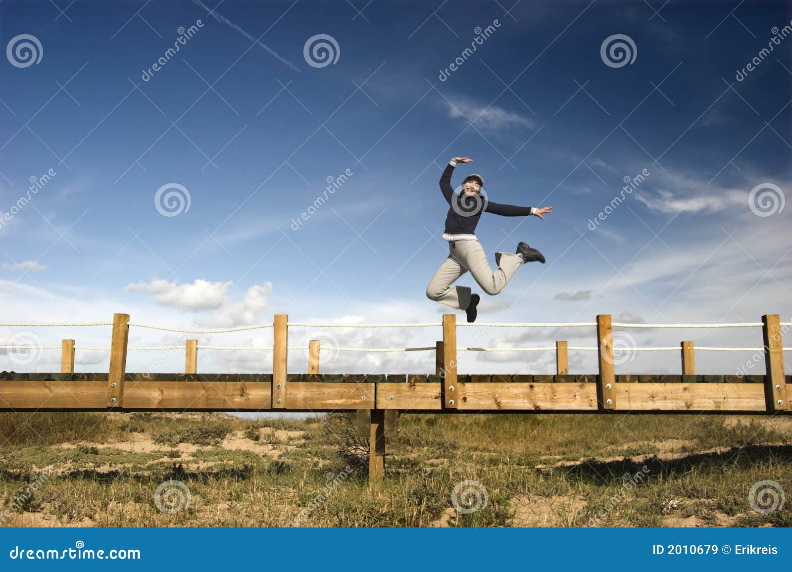 All I want is freedom! stock image. Image of clouds, action - 2010679