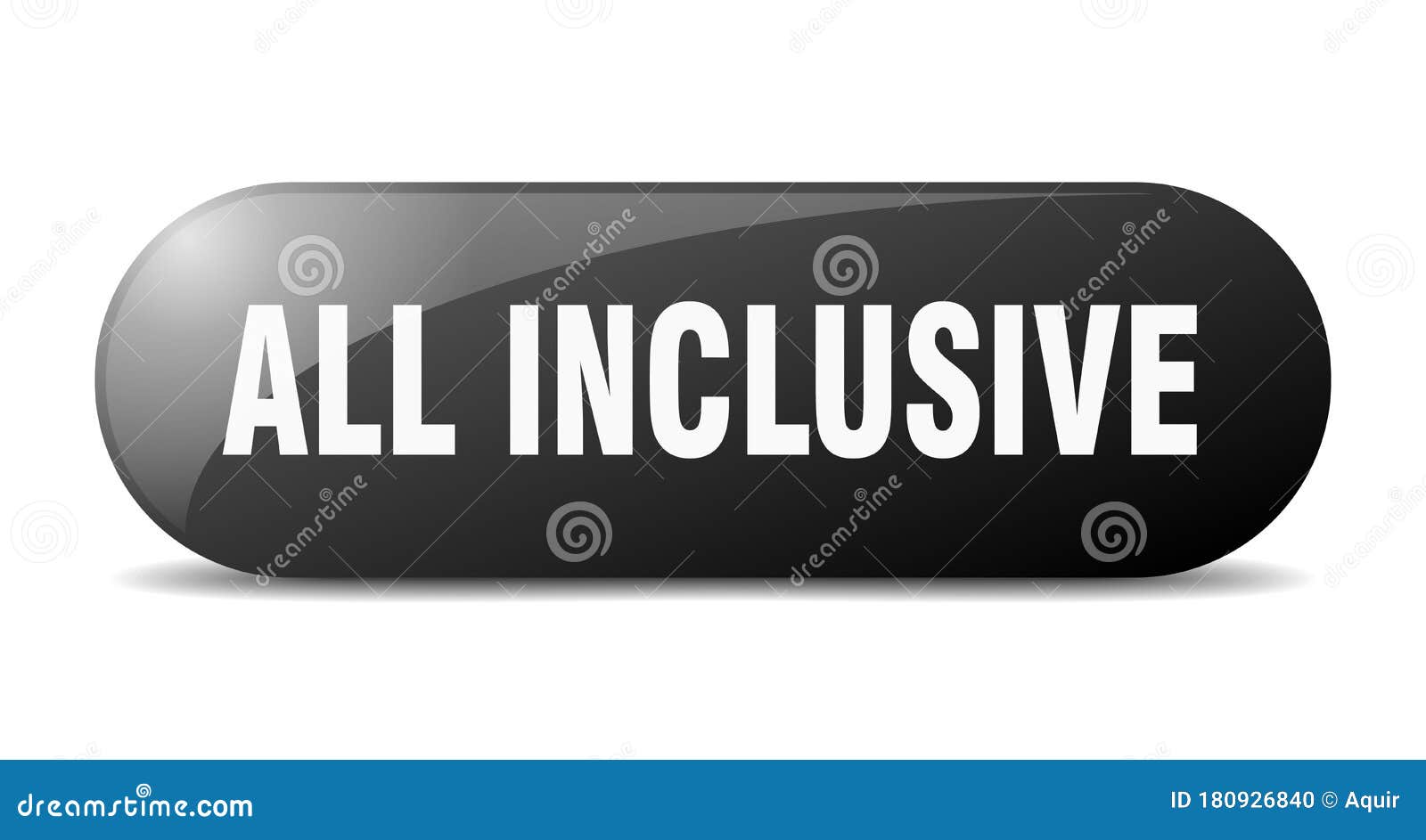 All Inclusive Button. All Inclusive Sign. Key. Push Button Stock Vector ...