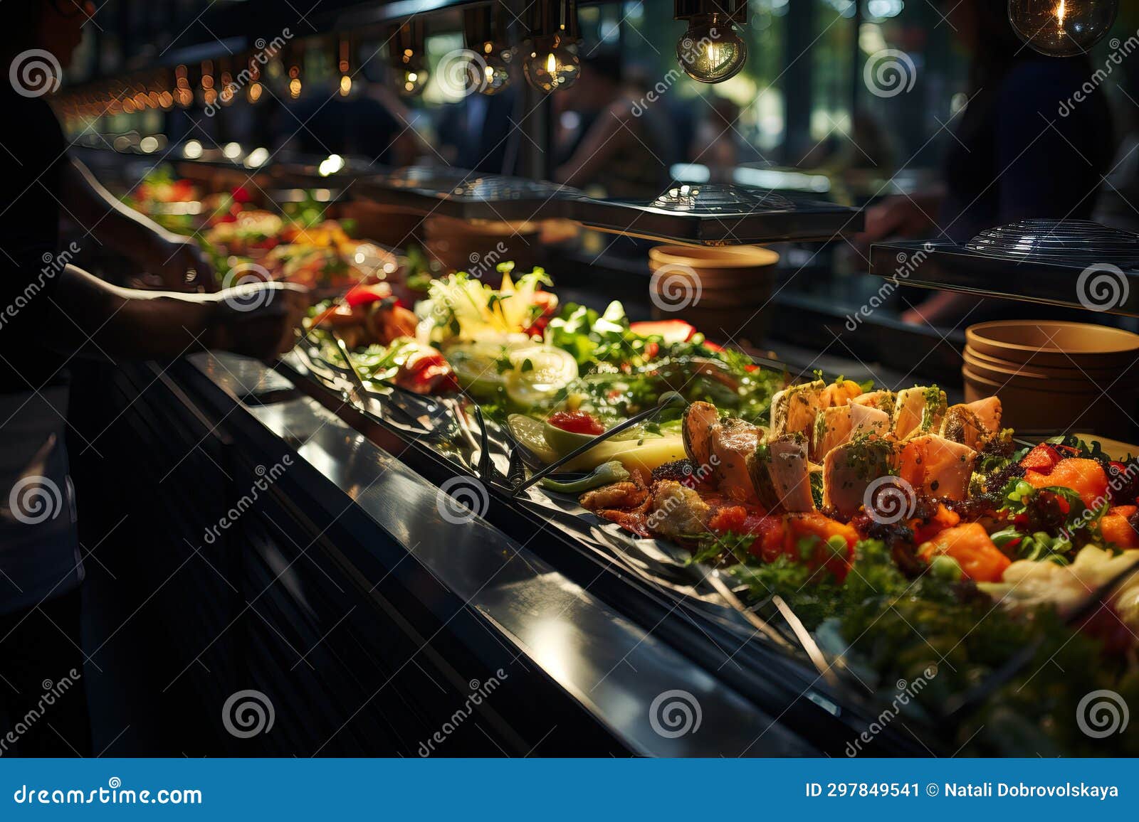 All Inclusive Food Buffet at the Hotel Stock Image - Image of variety ...