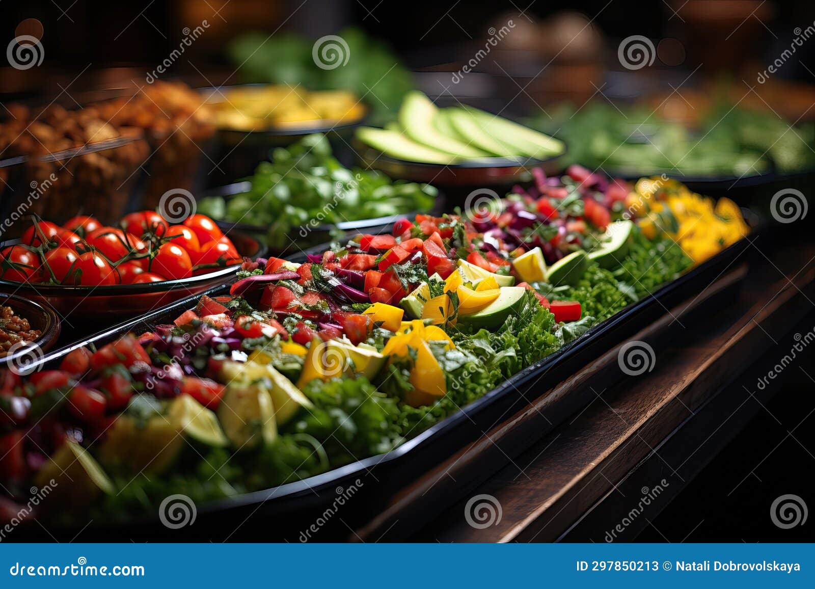 All Inclusive Food Buffet at the Hotel Stock Image - Image of hotel ...