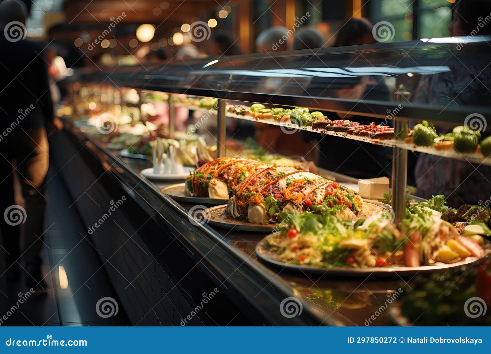 All Inclusive Food Buffet at the Hotel Stock Photo - Image of cuisine ...