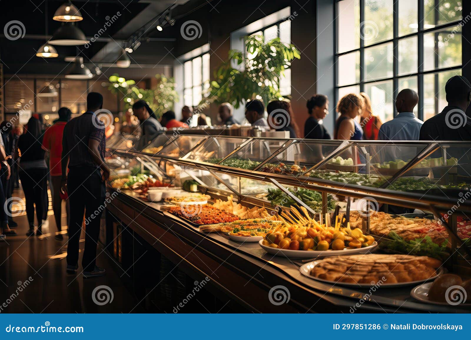 All Inclusive Food Buffet at the Hotel Stock Photo - Image of supper ...