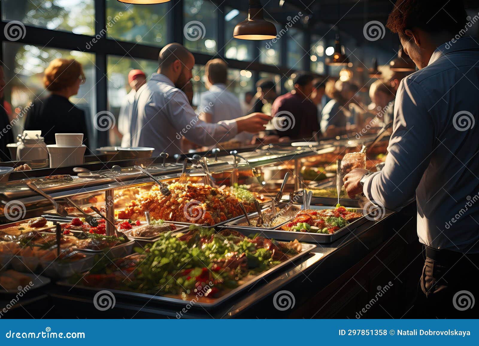 All Inclusive Food Buffet at the Hotel Stock Photo - Image of unlimited ...