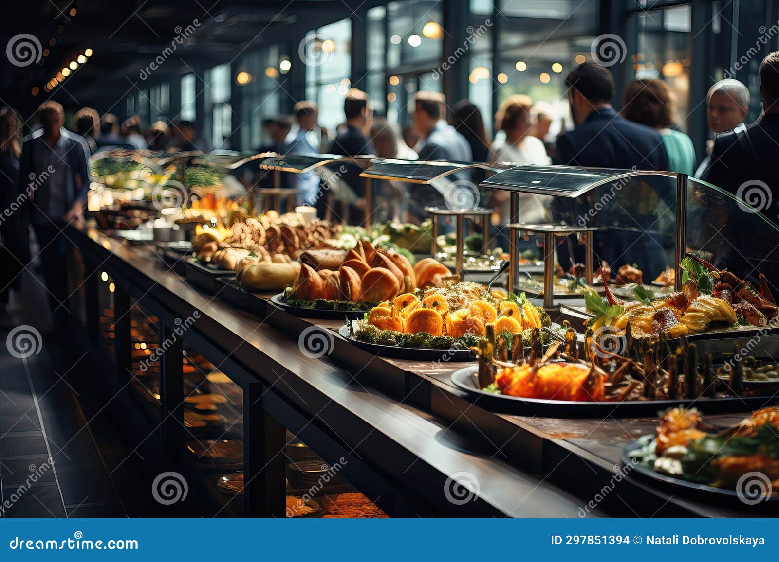 All Inclusive Food Buffet at the Hotel Stock Photo - Image of hotel ...