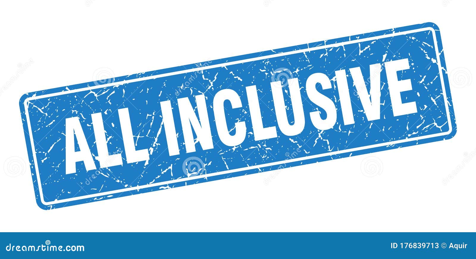 All Inclusive Sign. All Inclusive Grunge Stamp Stock Vector ...