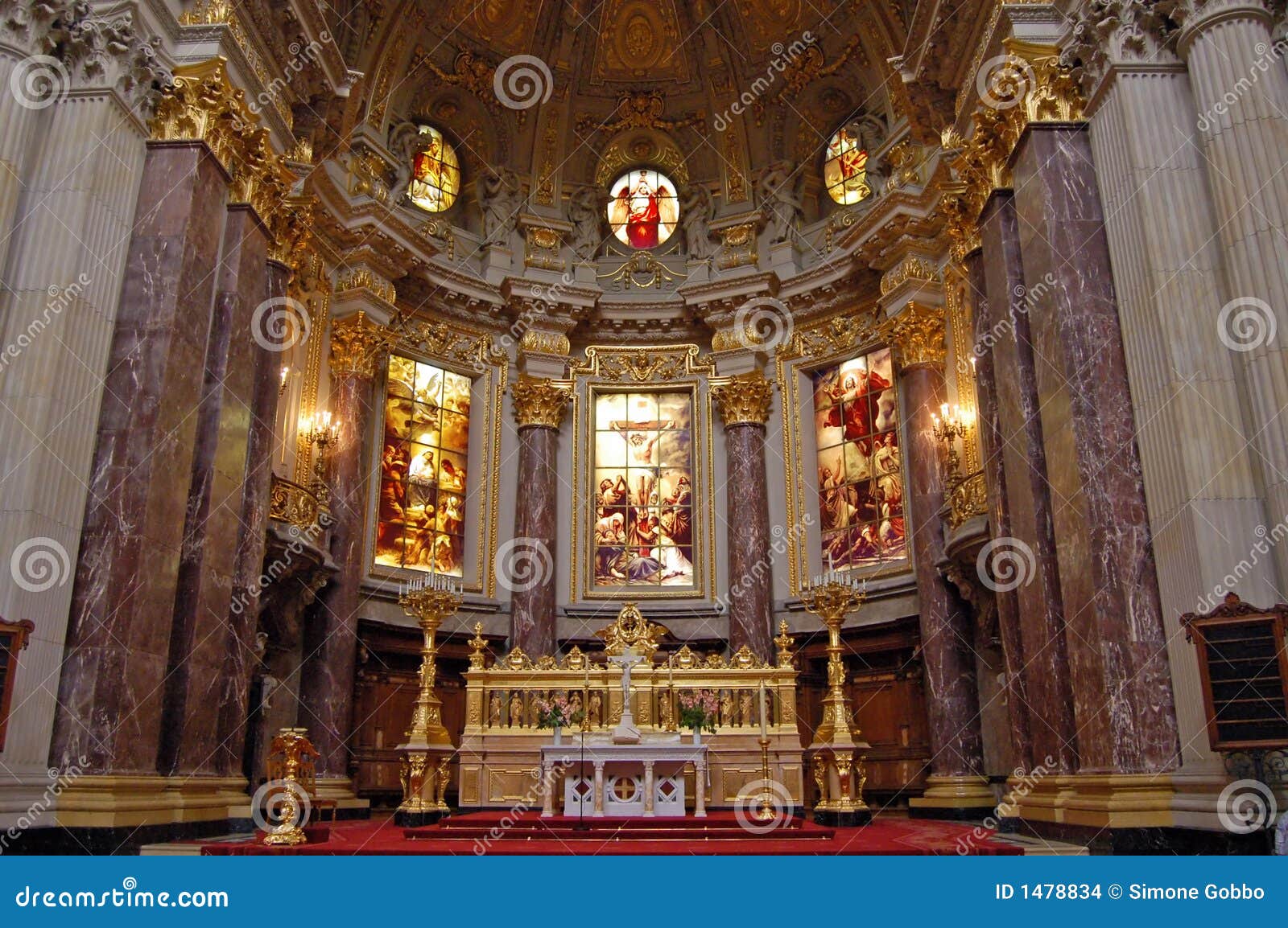 All'interno Dei DOM Del Berlinese Immagine Stock Editoriale - Immagine ...