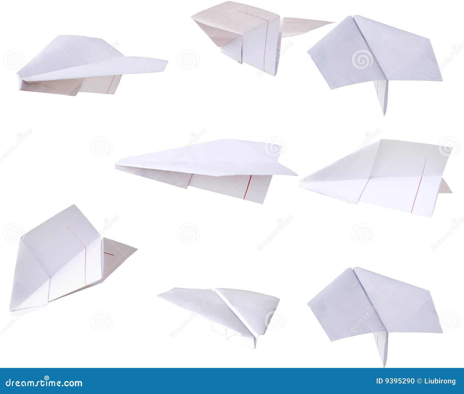 All Kinds of Paper Airplane Stock Photo - Image of origami, aviation ...