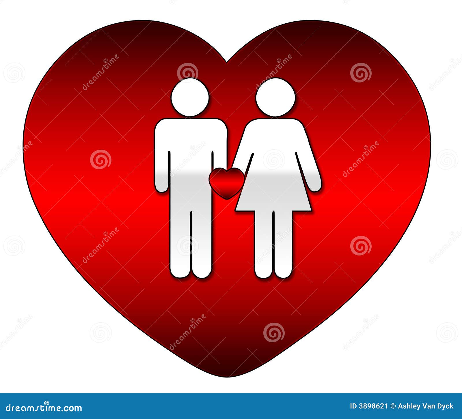 All Love is Good stock illustration. Illustration of lovers - 3898621