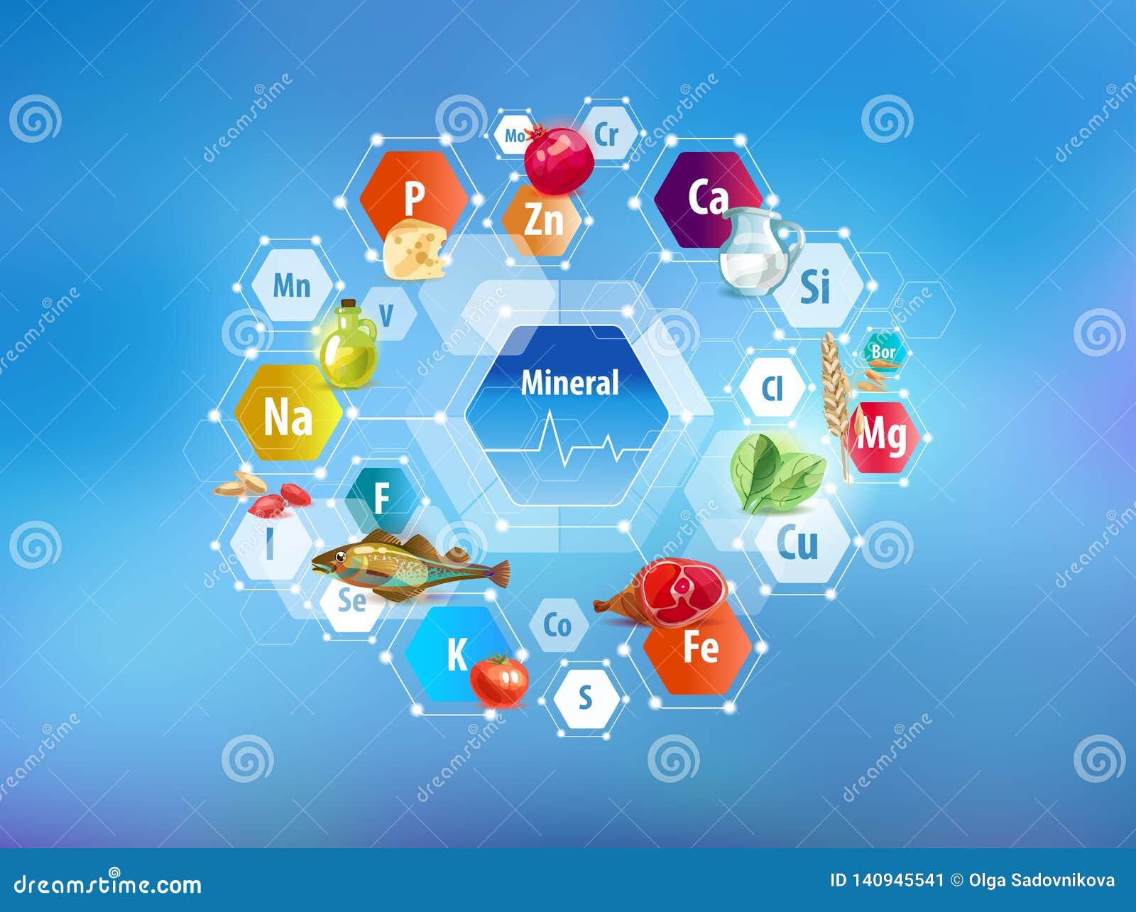 Scheme Of The Phosphorus Cycle, Flats Design Vector Illustration ... Scheme Of The Phosphorus Cycle, Flats Design Vector Illustration ...
