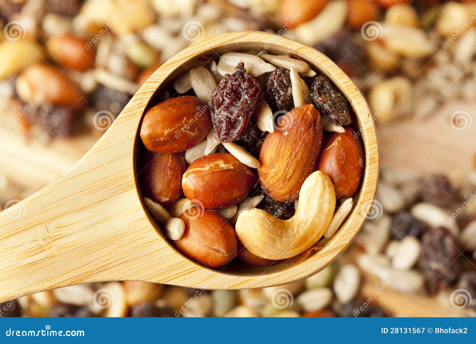 All Natural Homemade Trail Mix Stock Image - Image of nutritious ...