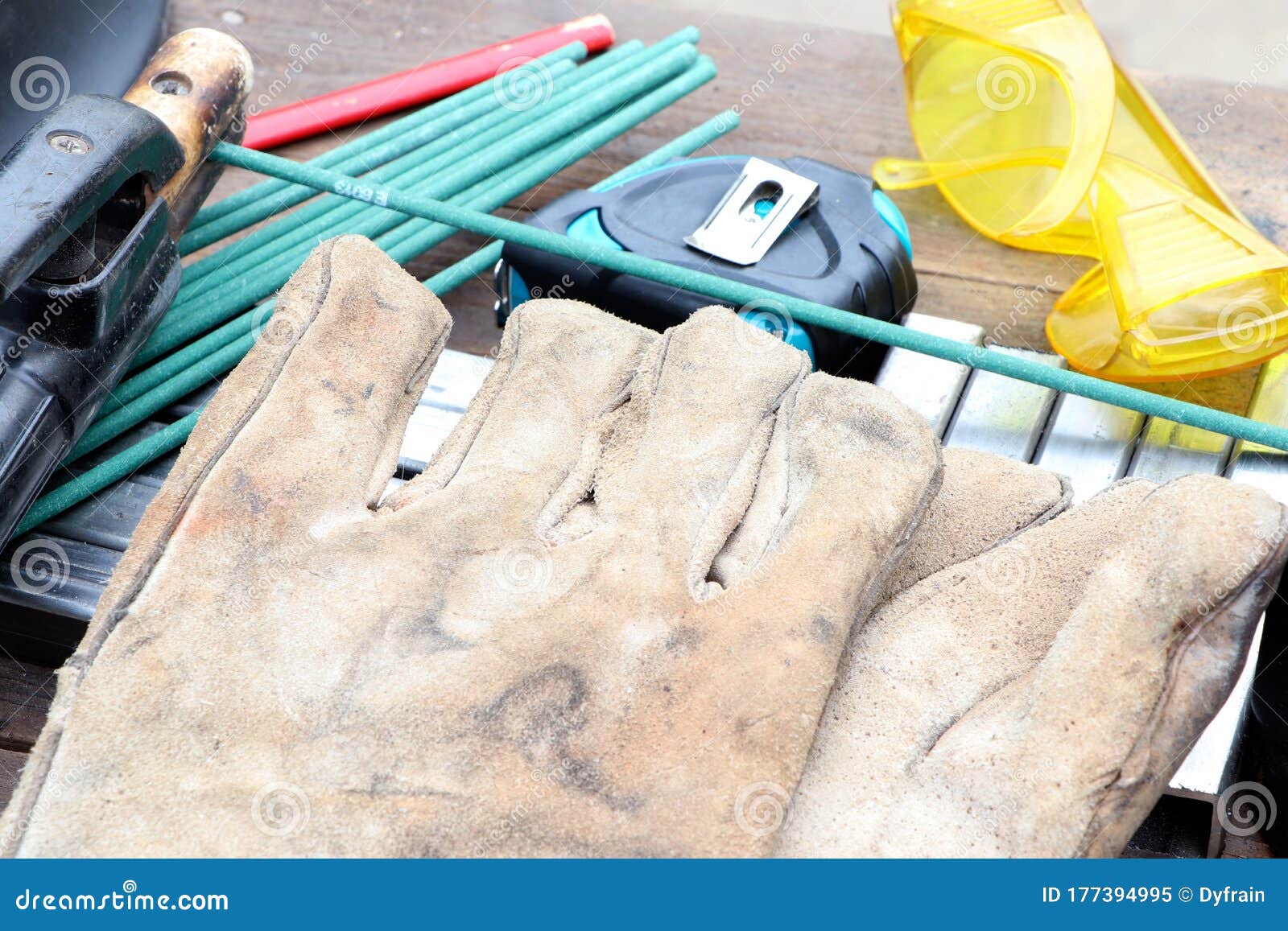 All the Necessary Tools for Electro-welding Stock Image - Image of ...