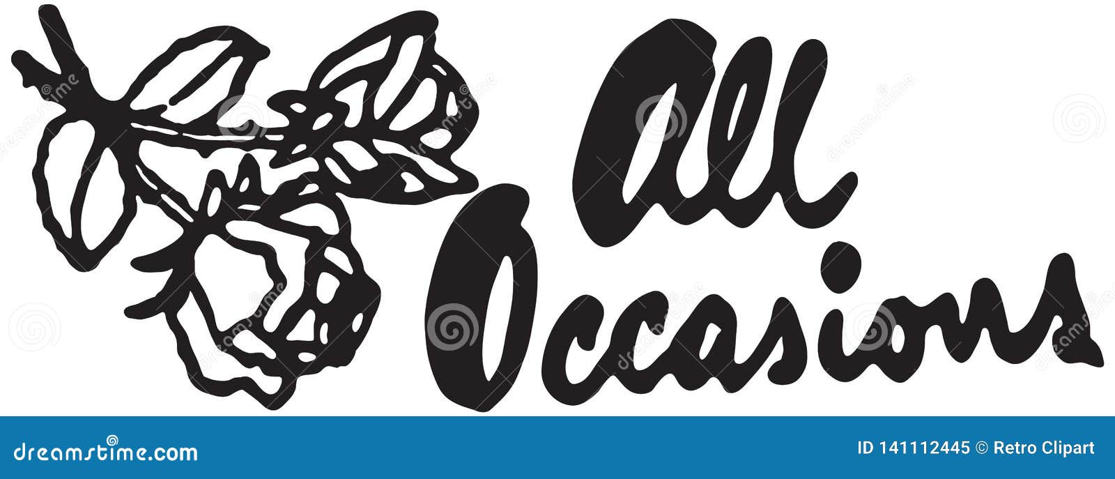 All Occasions Banner stock vector. Illustration of banner - 141112445