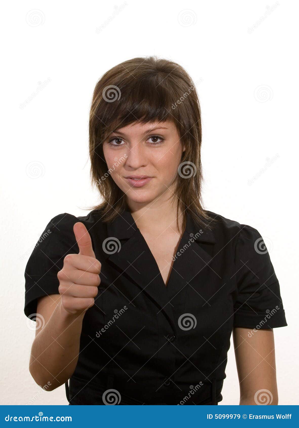 All ok stock image. Image of face, businessdress, smile - 5099979