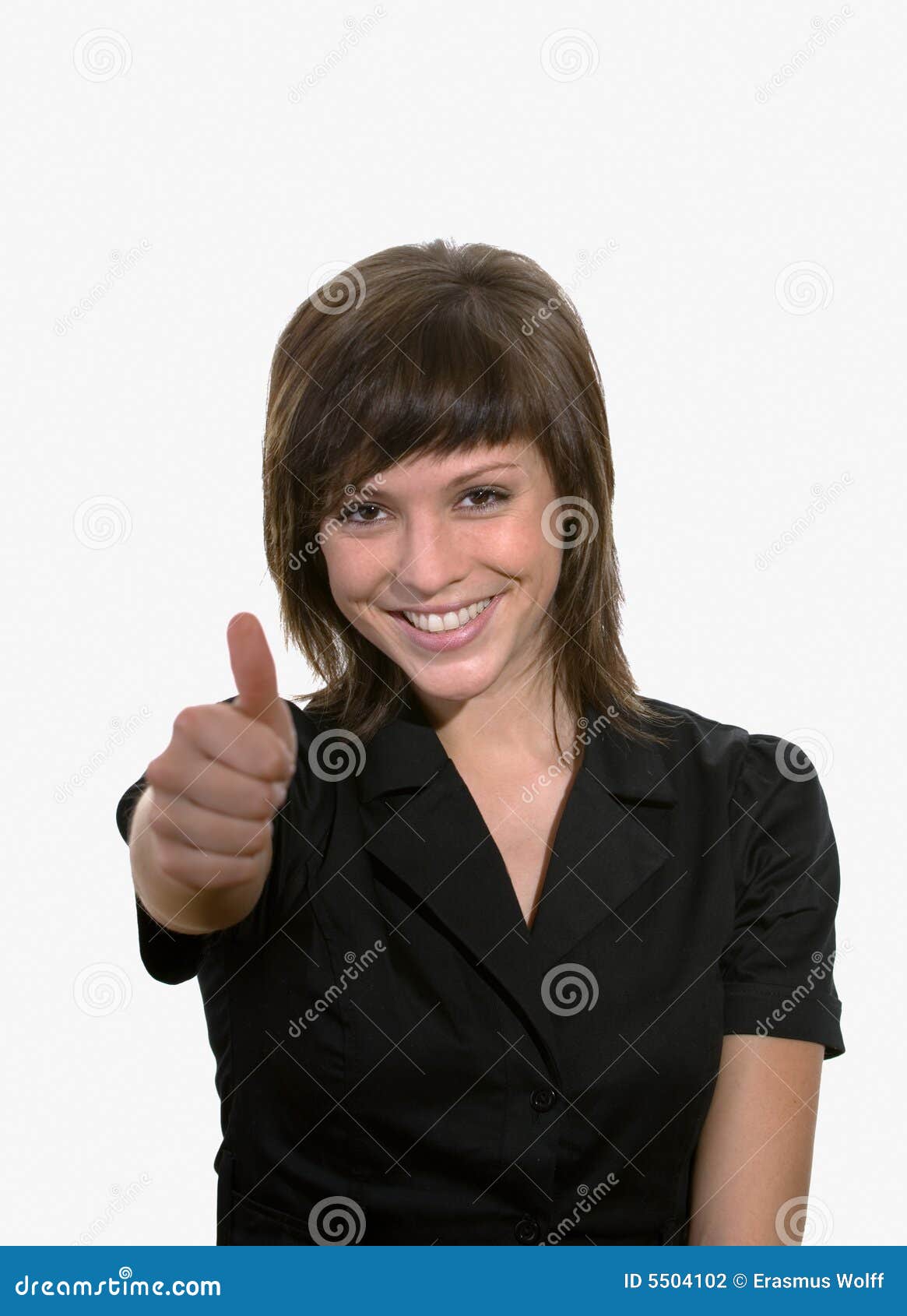 All ok stock photo. Image of face, gesture, happy, businesswoman - 5504102