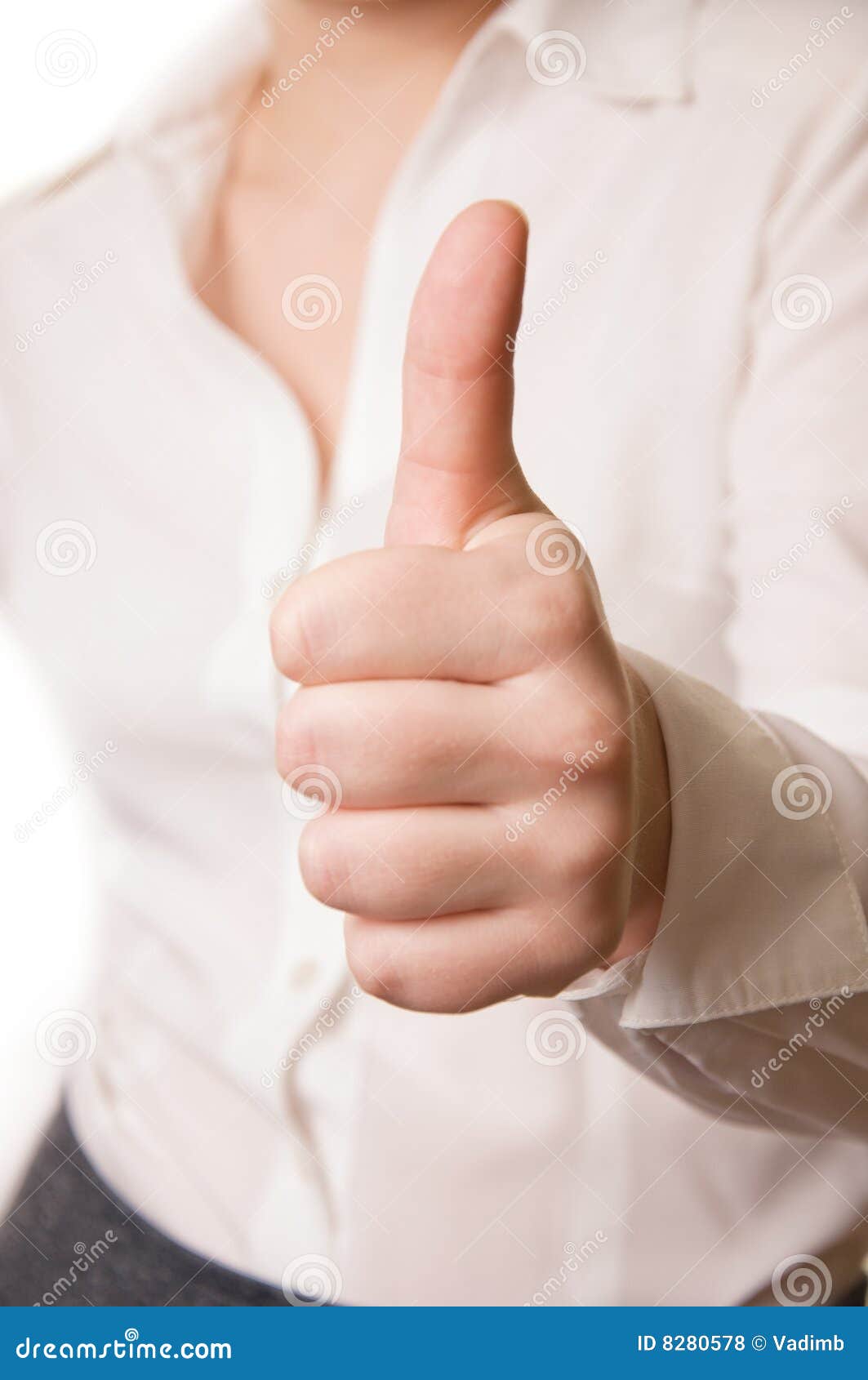 All is OK stock photo. Image of manager, hand, white, collar - 8280578