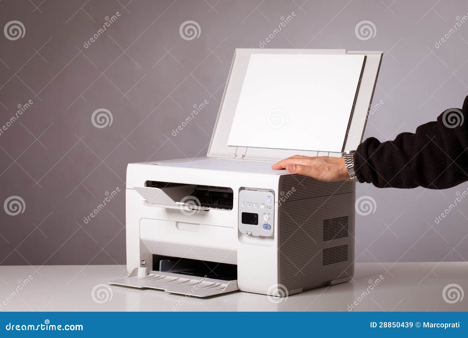 All-in-one stock image. Image of machine, copier, secretary - 28850439