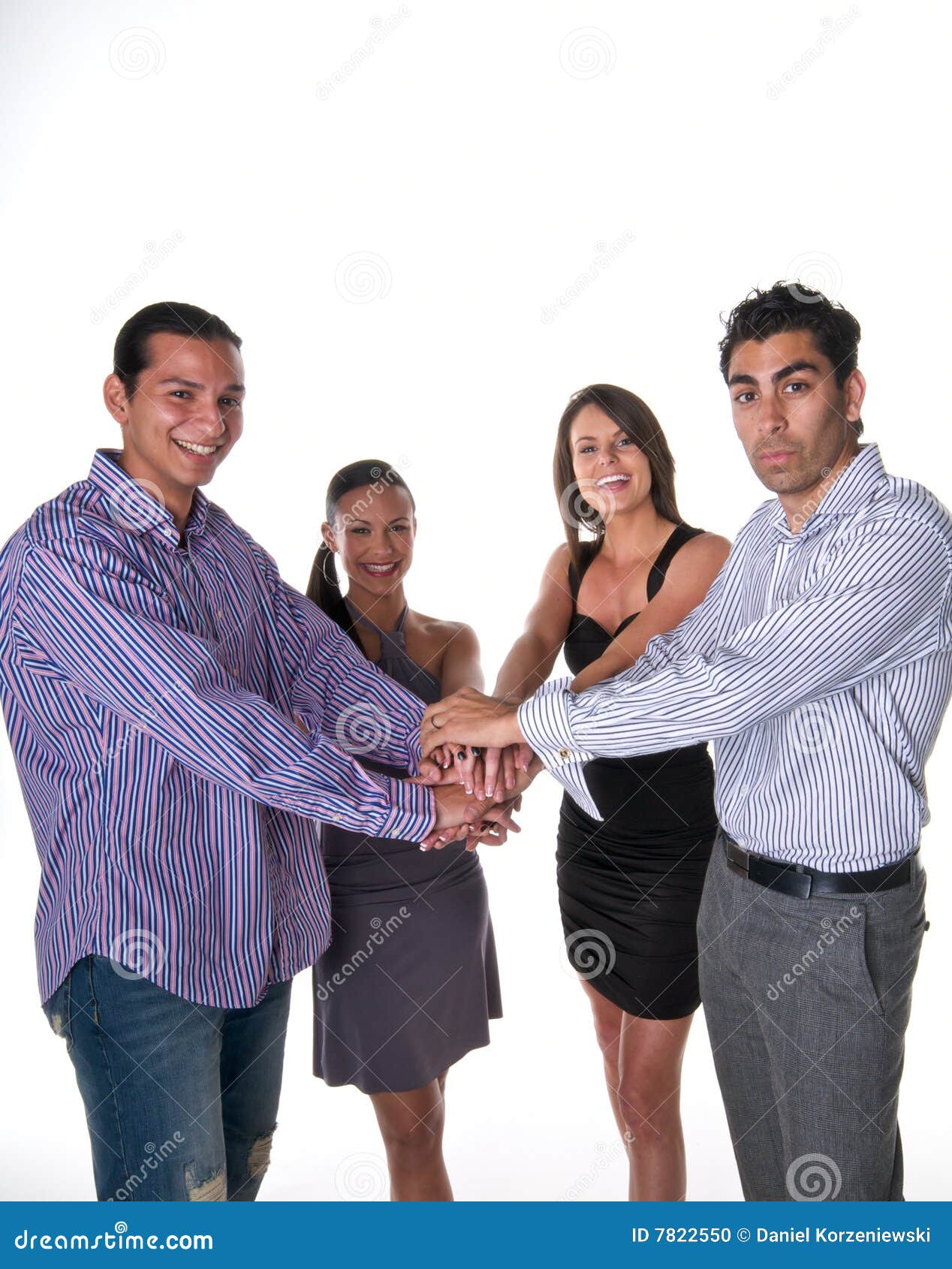 All for one stock photo. Image of crew, businesswoman - 7822550