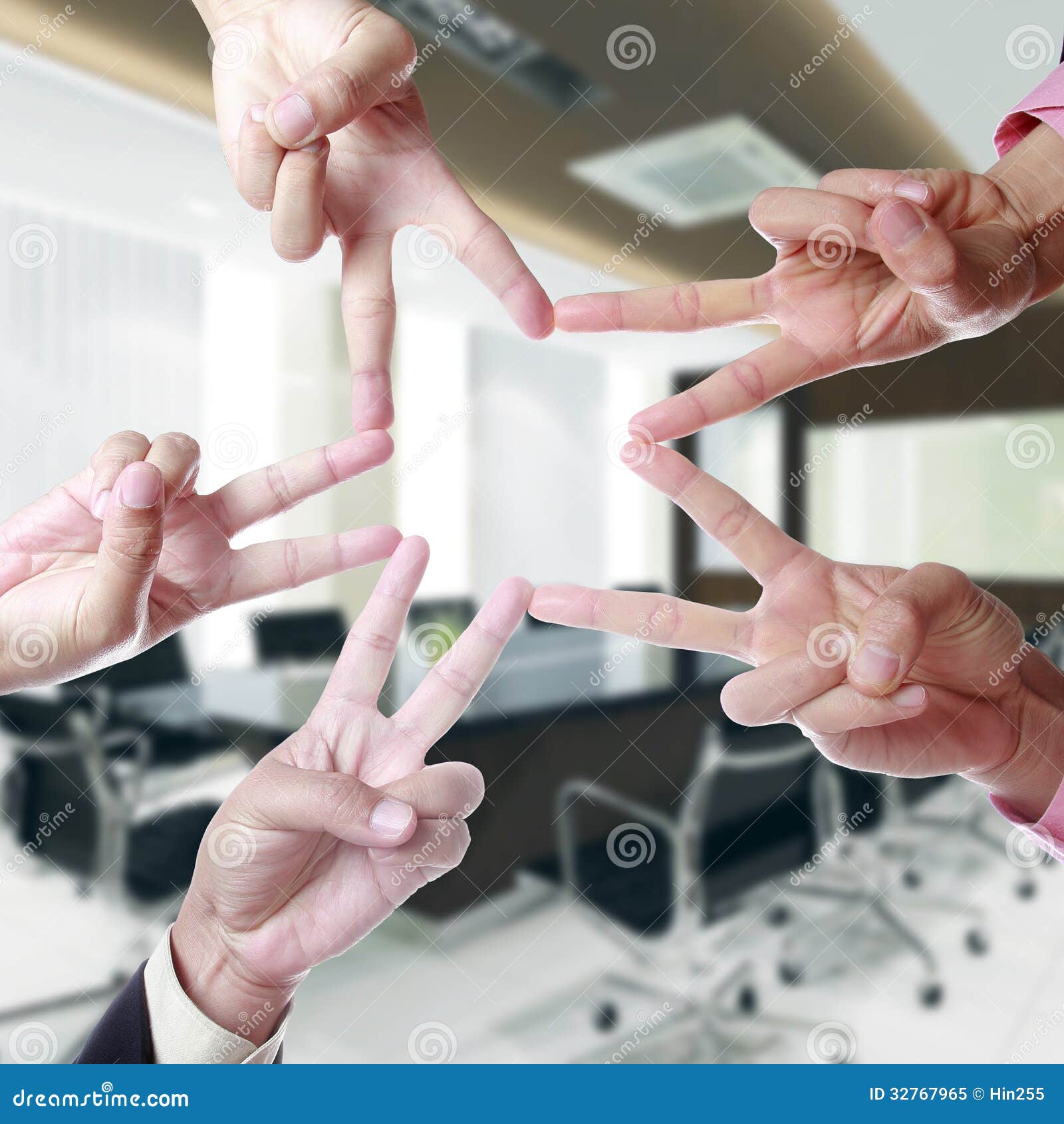 All for One ,we are Working Together Stock Image - Image of ...