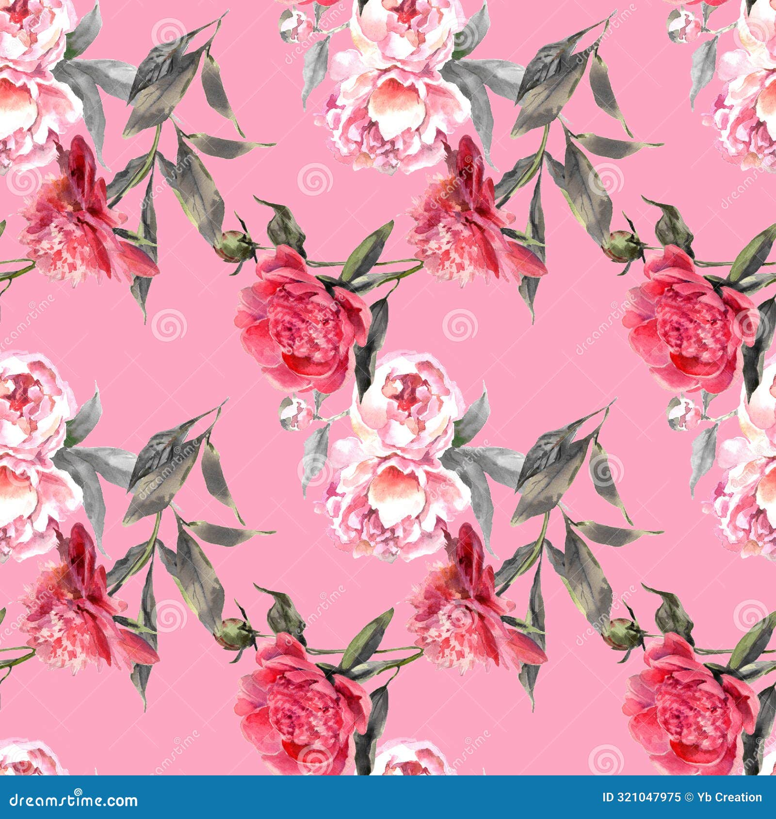 All Over Flower. Pateen.Flower All Over. All Over Design. Digital Print ...
