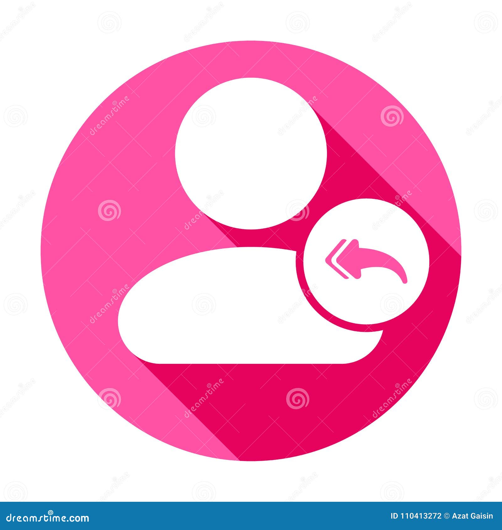 All people reply user icon stock vector. Illustration of face - 110413272
