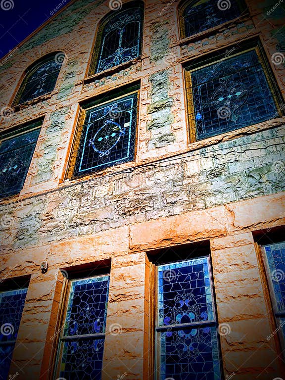 All the pretty windows stock photo. Image of blue, glass - 105120094