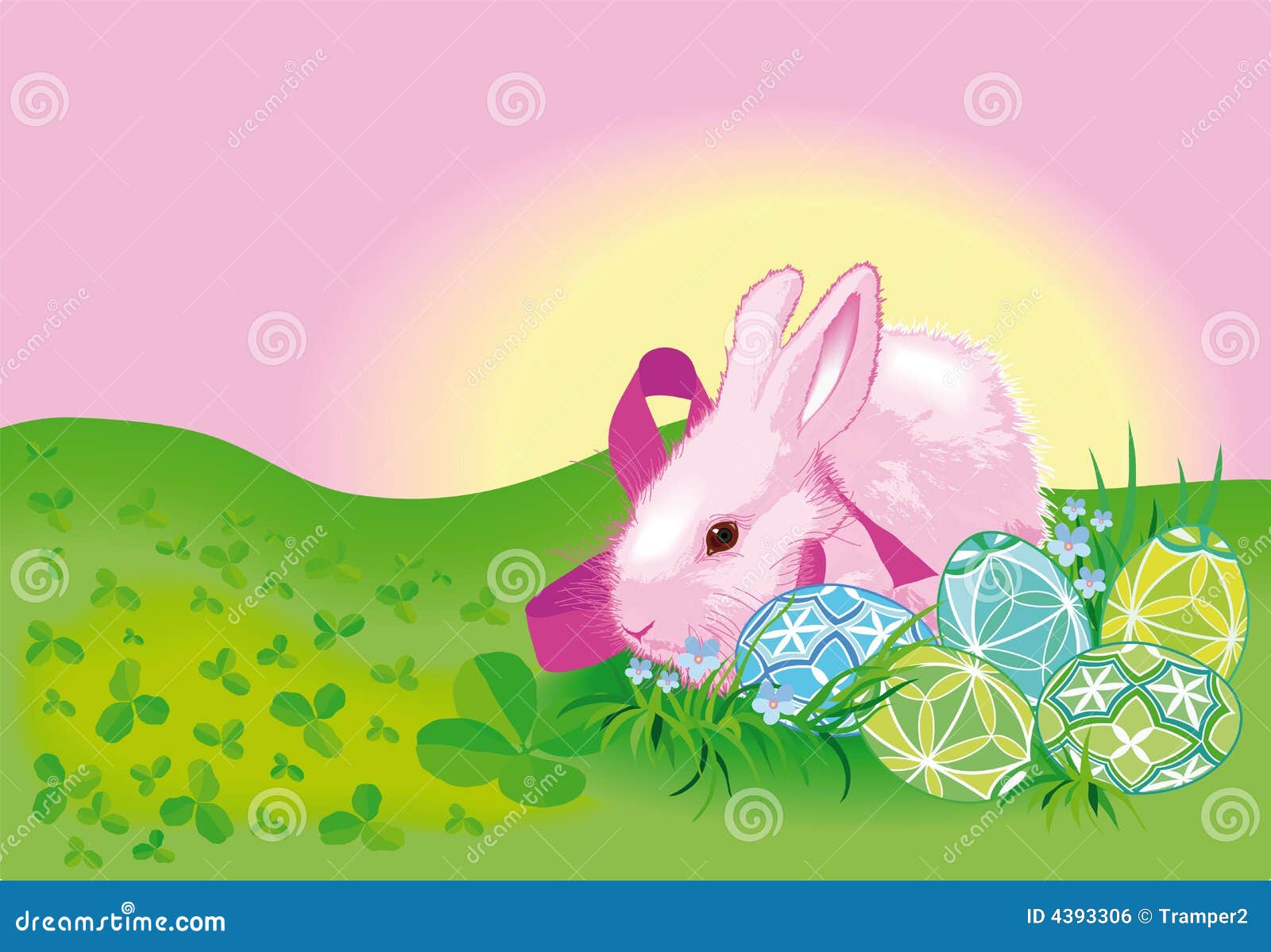 All rabbit stock illustration. Illustration of hallelujah - 4393306