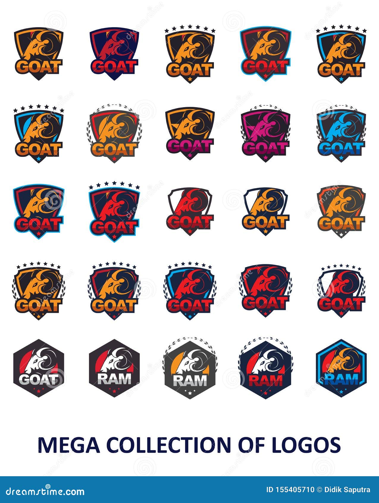 Ram Logos Stock Illustrations – 160 Ram Logos Stock Illustrations ...