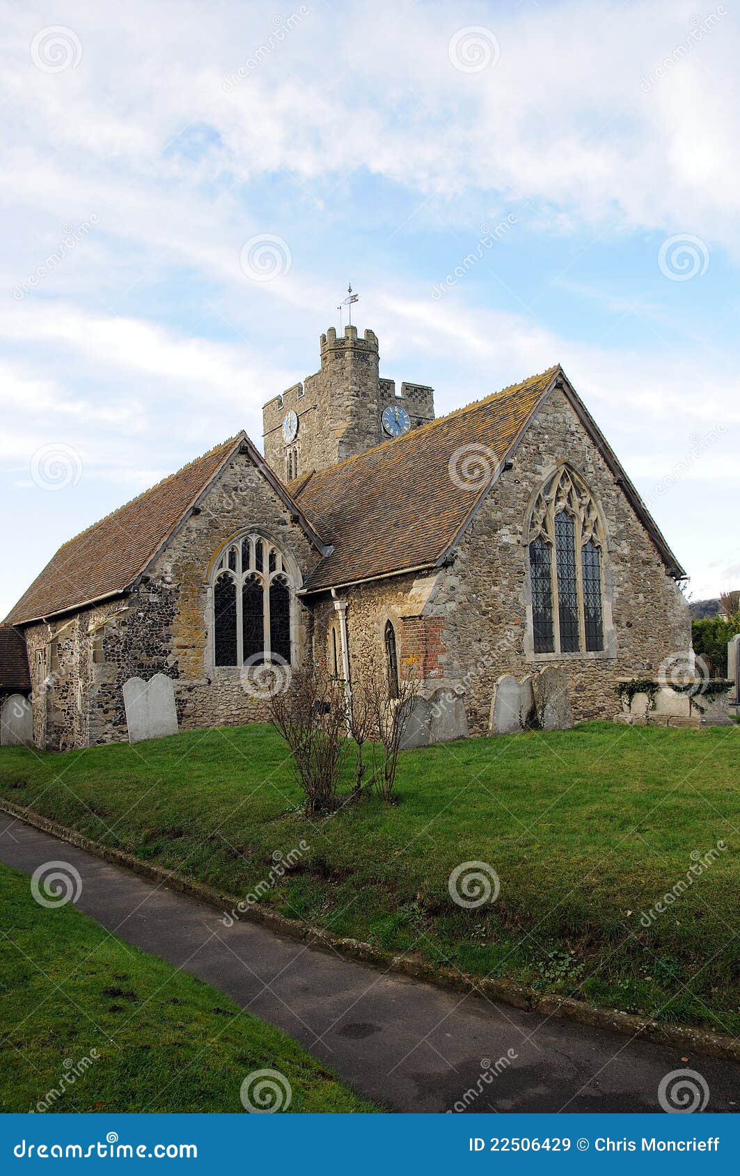 All Saints Church Wouldham stock image. Image of britain - 22506429