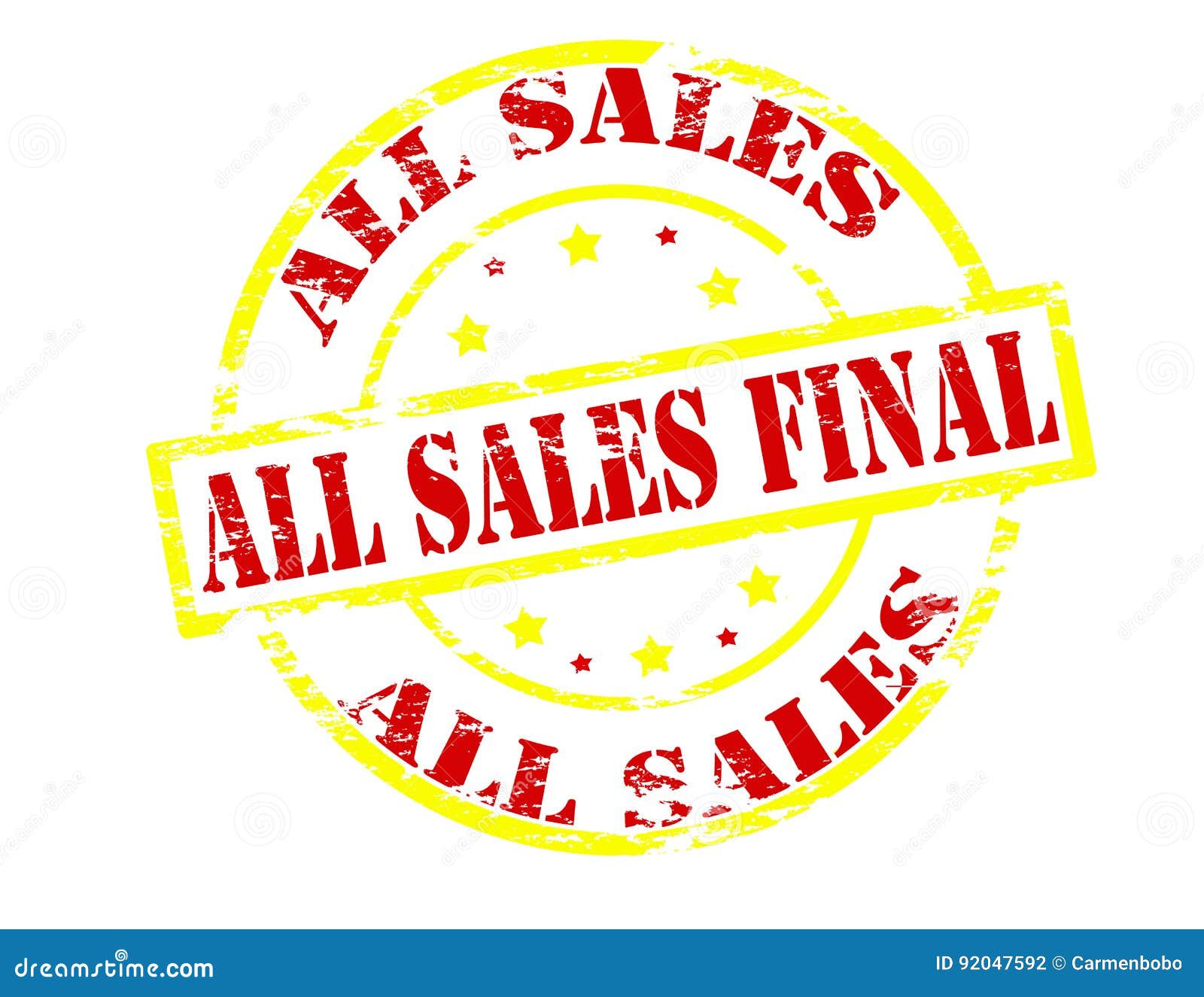 All sales final stock illustration. Illustration of decisive - 92047592