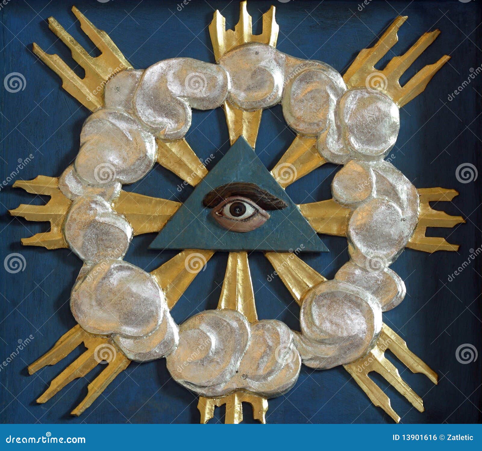 All-seeing Eye Stock Photo | CartoonDealer.com #13901616