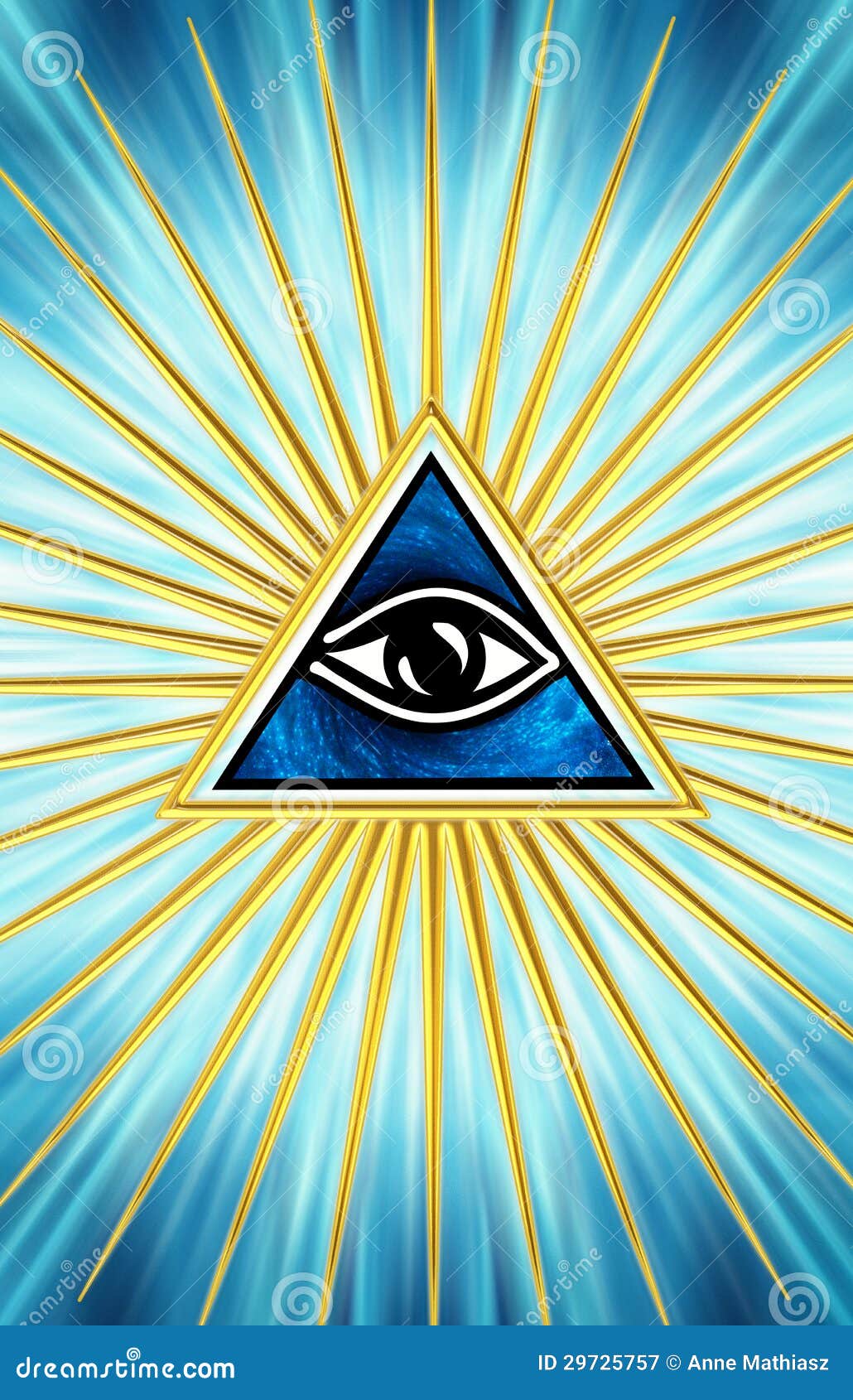 All Seeing Eye - Eye Of Providence Stock Illustration - Image: 29725757