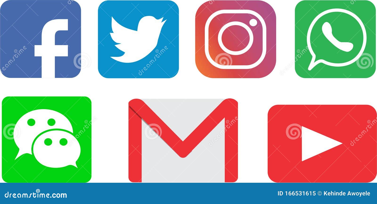 All Social Media Icons and Logos Editorial Image - Illustration of ... All Social Media Icons and Logos Editorial Image - Illustration of ...
