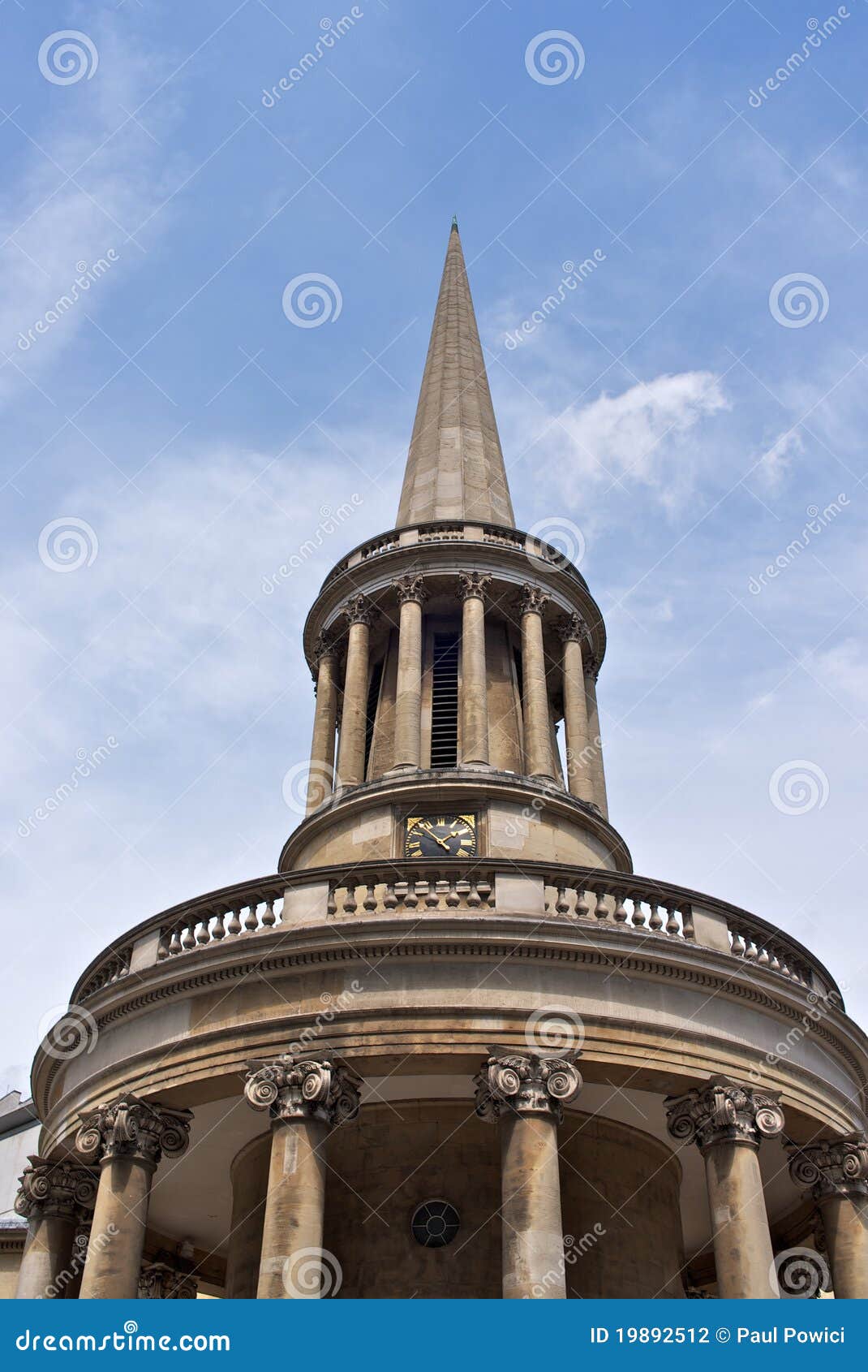 All Souls Church stock photo. Image of spire, church - 19892512