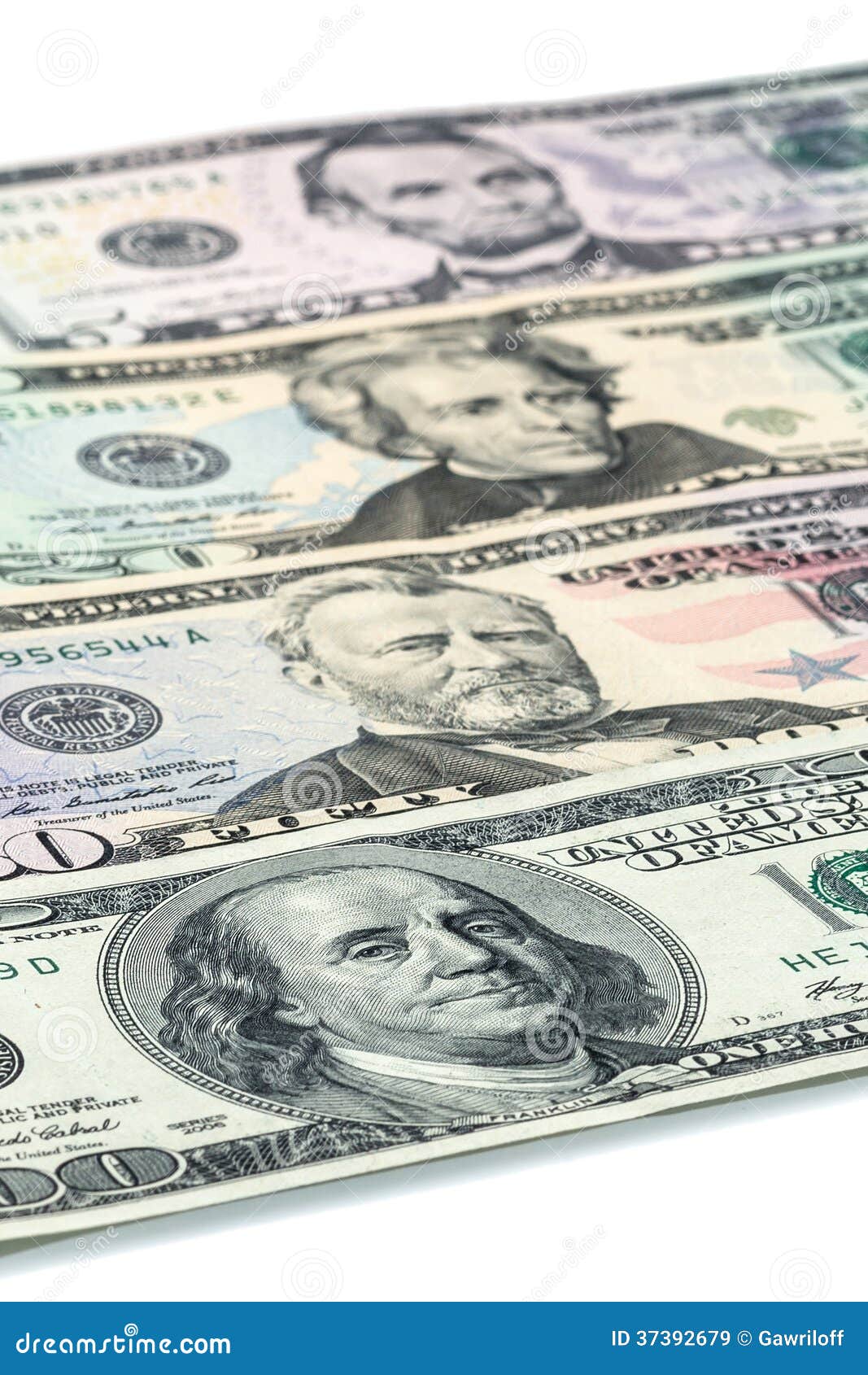 All Stack Type of American Dollars Stock Image - Image of pile, luck ...